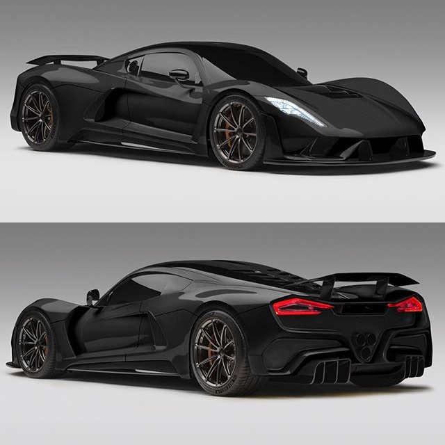 Hennessey Teases New Venom F5 Hypercar Colors